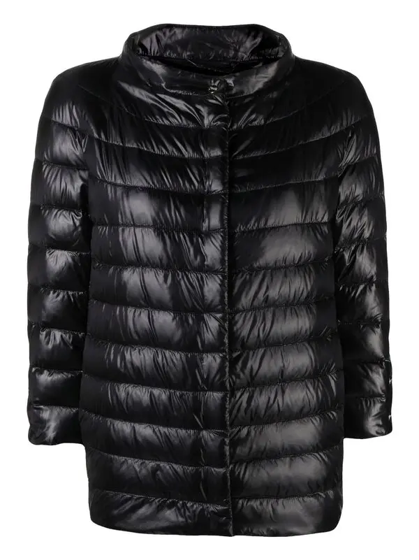 Herno Mock-neck Puffer Jacket - Black