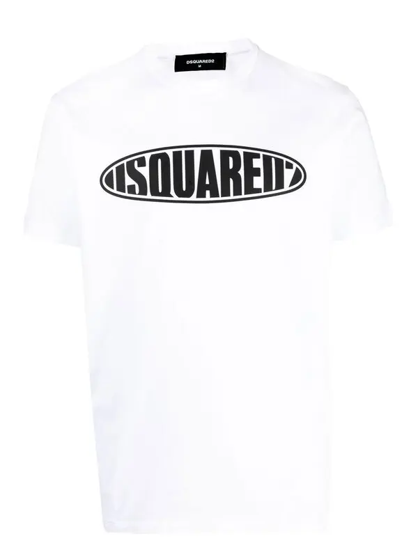Dsquared2 Logo-print Short-sleeve T-shirt - White