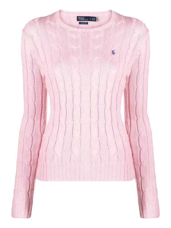 Polo Ralph Lauren Long-sleeve Knitted Jumper - Pink