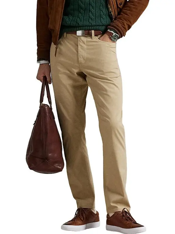 Ralph Lauren Classic Fit Performance Twill Pant - Classic Khaki