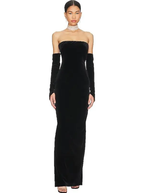 NOOKIE Majesty Gown - Black