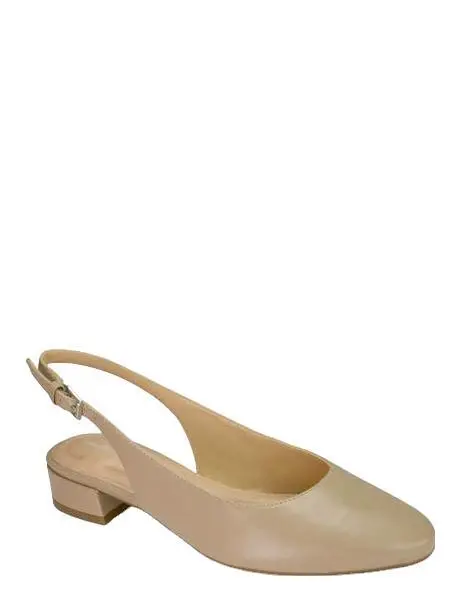 Easy Spirit Cassius Slingback Flat - Medium Natural 101