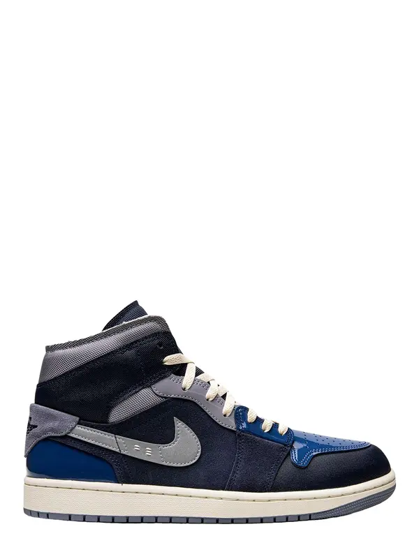 JORDAN Air 1 Mid Se Craft Obsidian Sneakers - Blue