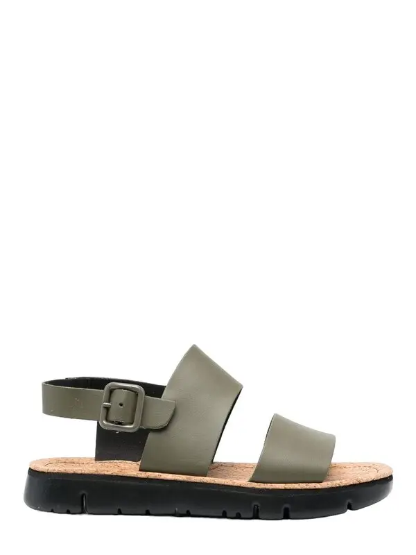 Camper Oruga Slingback Sandals - Green