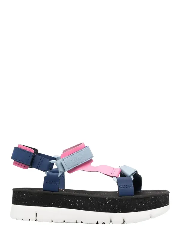 Camper Oruga Platform Sandals - Blue