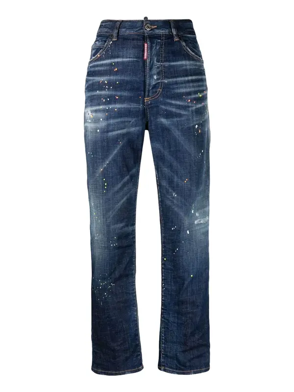 Dsquared2 Straight-leg Jeans - Blue