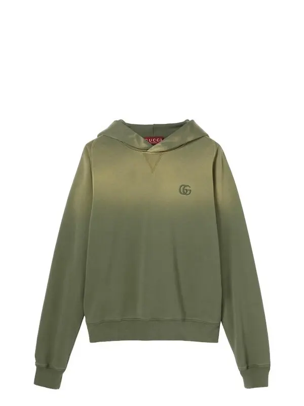 Gucci Cotton Jersey Sweatshirt - Green