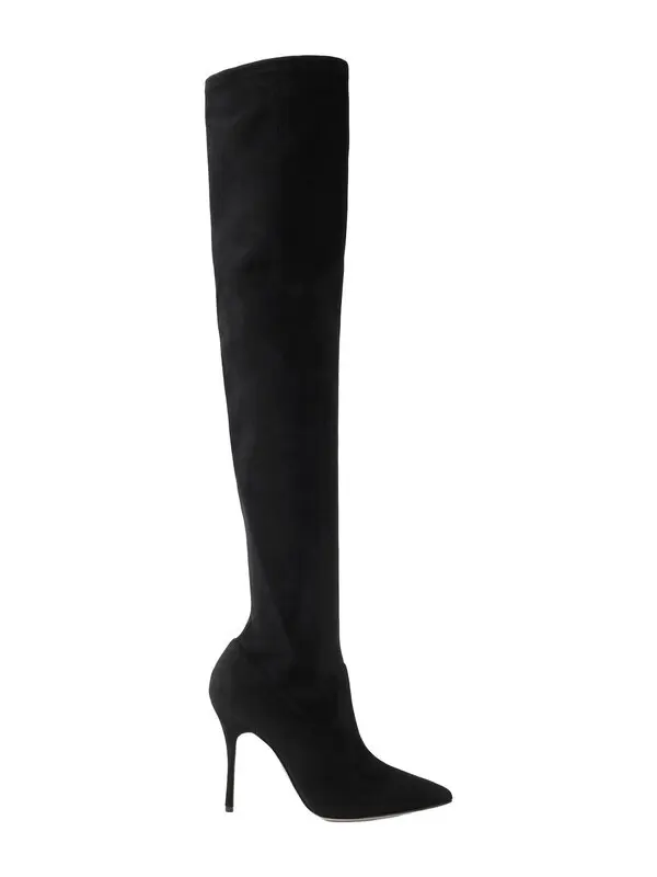 Manolo Blahnik Pascalarehi 105 Suede Over-the-knee Boots - Black