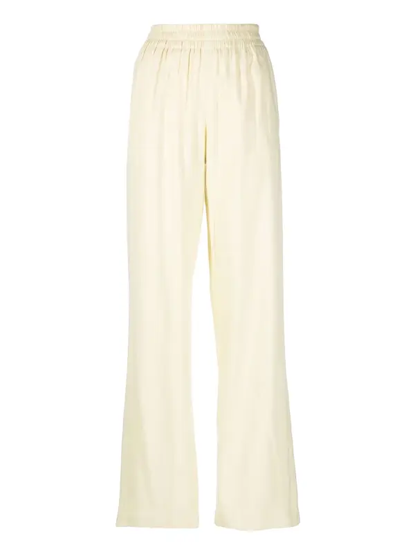 GOLDEN GOOSE Brittany Wide-leg Trousers - Yellow