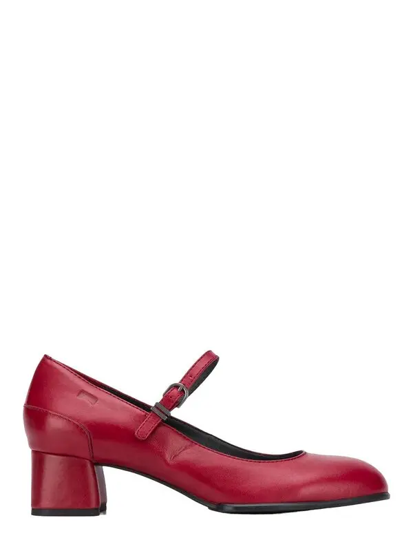 Camper Katie Leather Pumps - Red