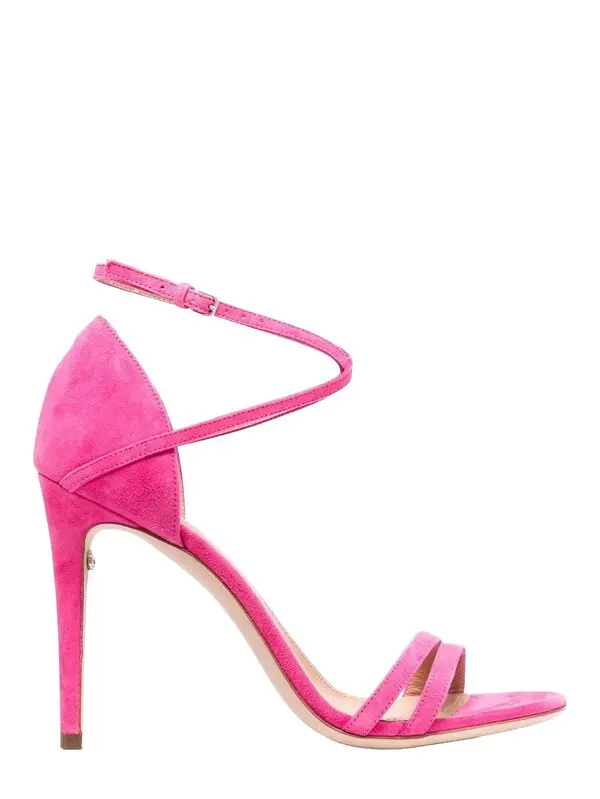 FERRAGAMO 110mm Crossover-strap Sandals - Pink