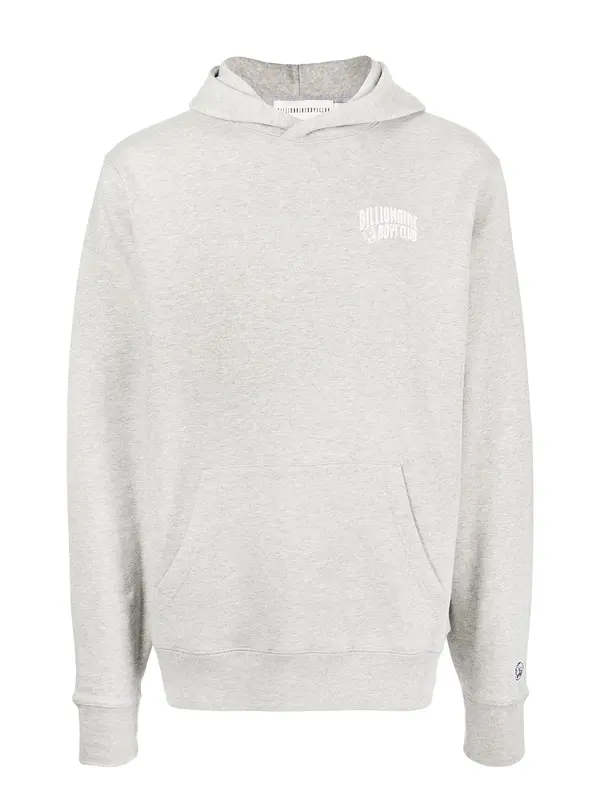 BILLIONAIRE BOYS CLUB Logo-print Pullover Hoodie - Grey