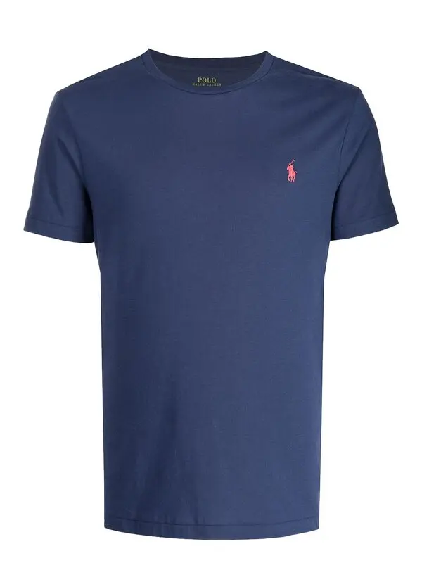 Polo Ralph Lauren Logo-embroidered T-shirt - Blue