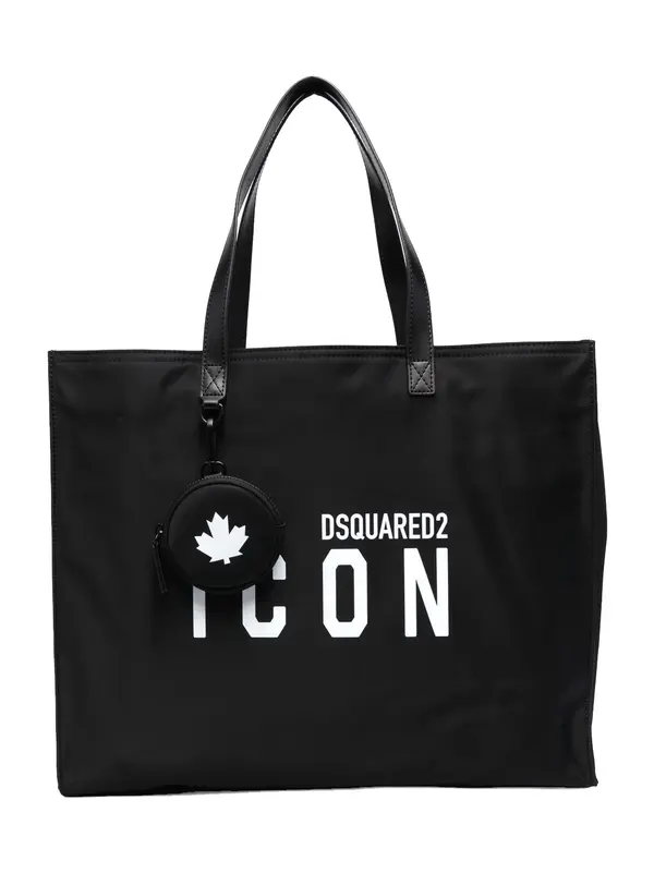 Dsquared2 Icon Logo-print Tote - Black