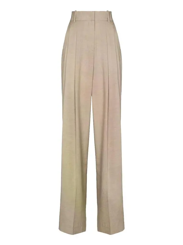 THE FRANKIE SHOP Gelso Tailored Trousers - Neutrals