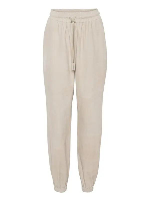 Anne Vest Poppy Pants - White