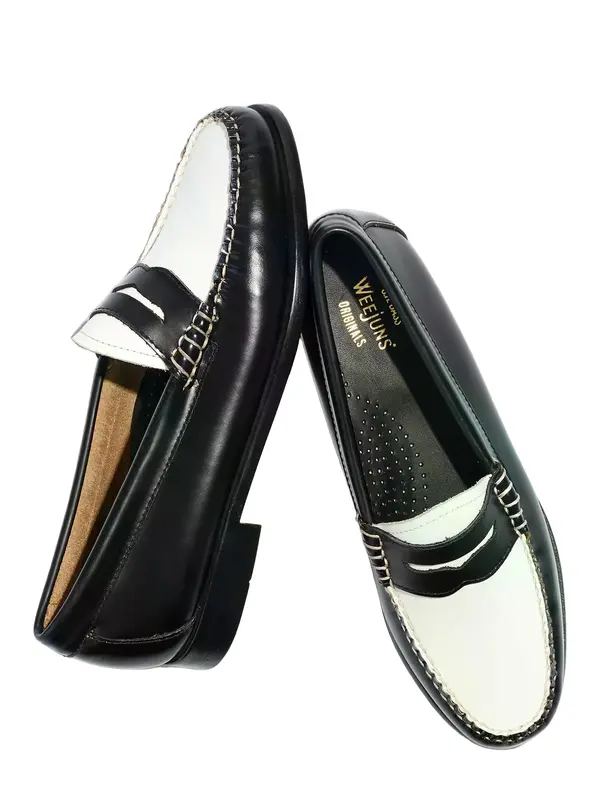 Madewell G.h.bass Whitney Weejuns® Penny Loafers - Black,white