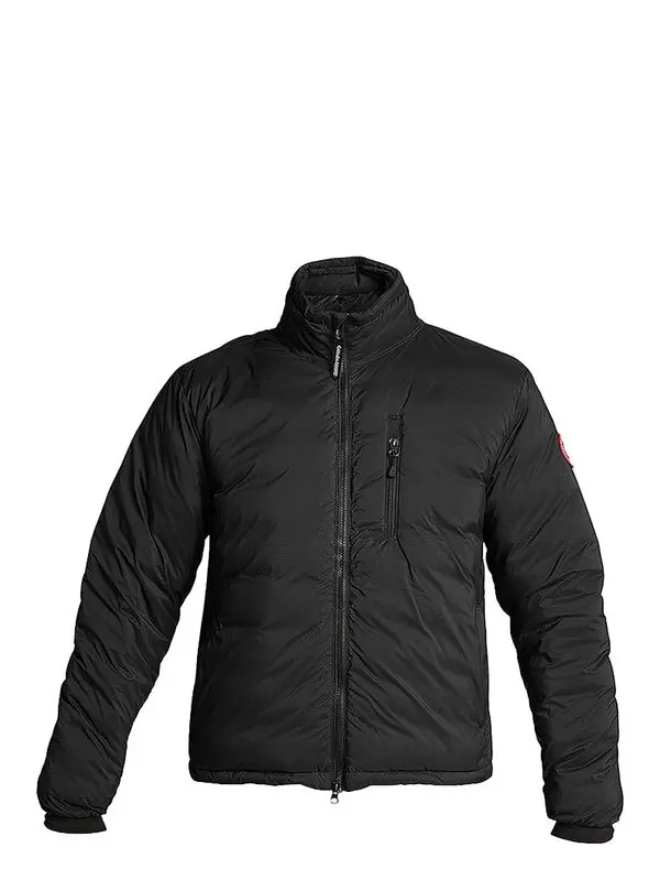 Canada Goose Lodge Zip-front Puffer Coat - Black