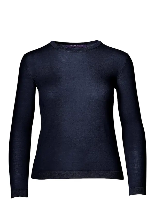 Ralph Lauren Cashmere Crewneck Sweater - Blue