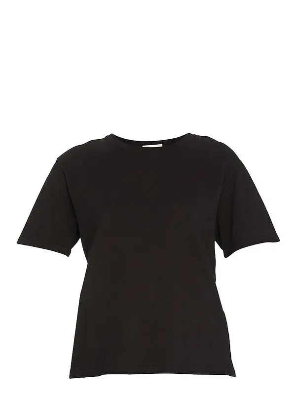 Khaite Mae Short Sleeve T-shirt - Black