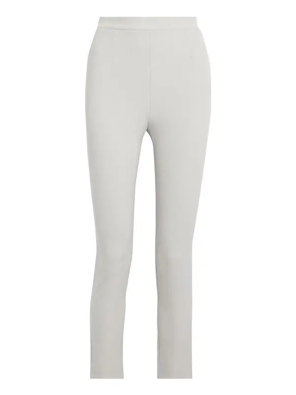 Safiyaa Crepe Skinny Pants - Stone