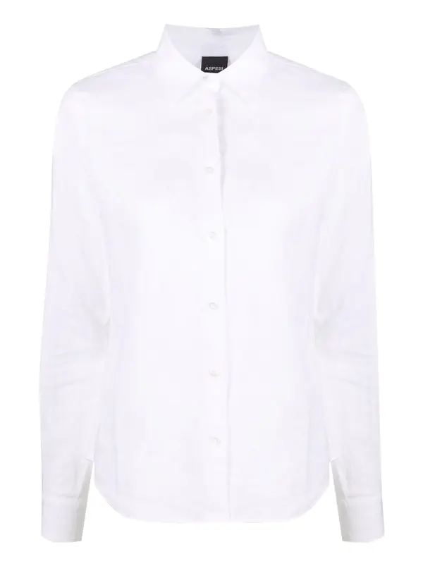 Aspesi Slim-cut Shirt - White