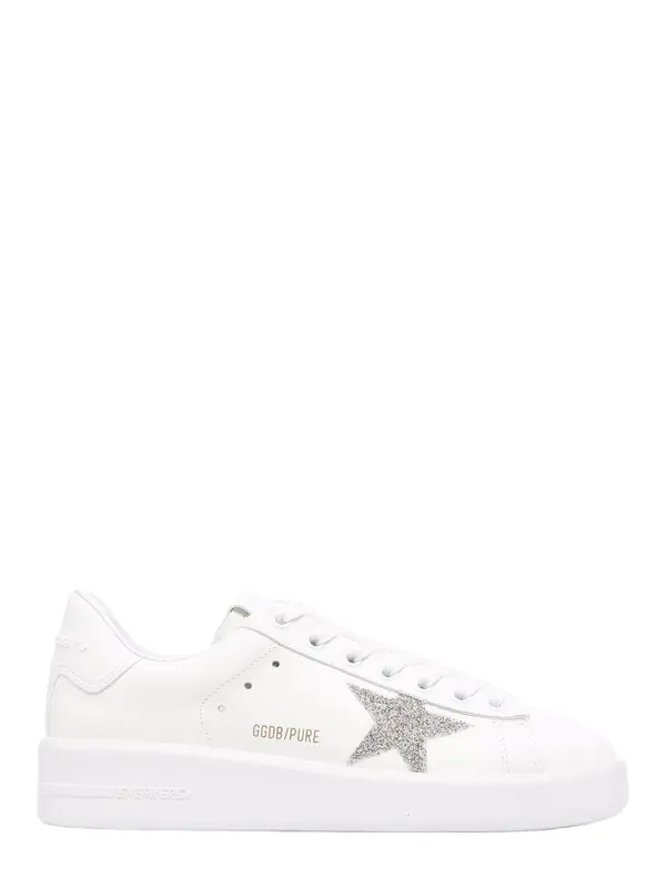 GOLDEN GOOSE Purestar Leather Sneakers - White