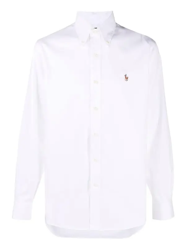 Polo Ralph Lauren Polo Pony Button-down Oxford Shirt - White