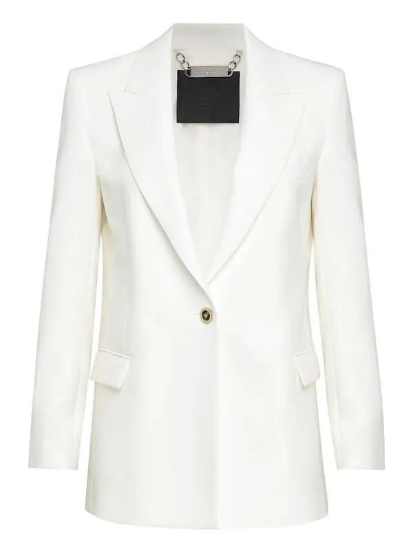 Philipp Plein Single-breasted Blazer - White