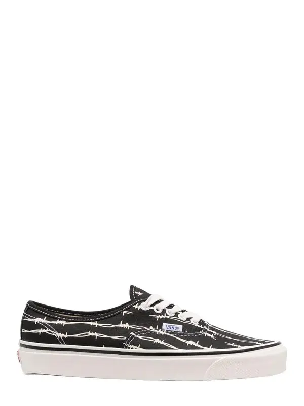 VANS Rope-print Low-top Sneakers - Black