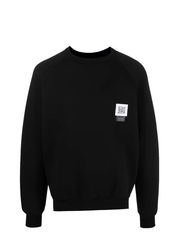 FUMITO GANRYU Cotton-blend Sweatshirt - Black