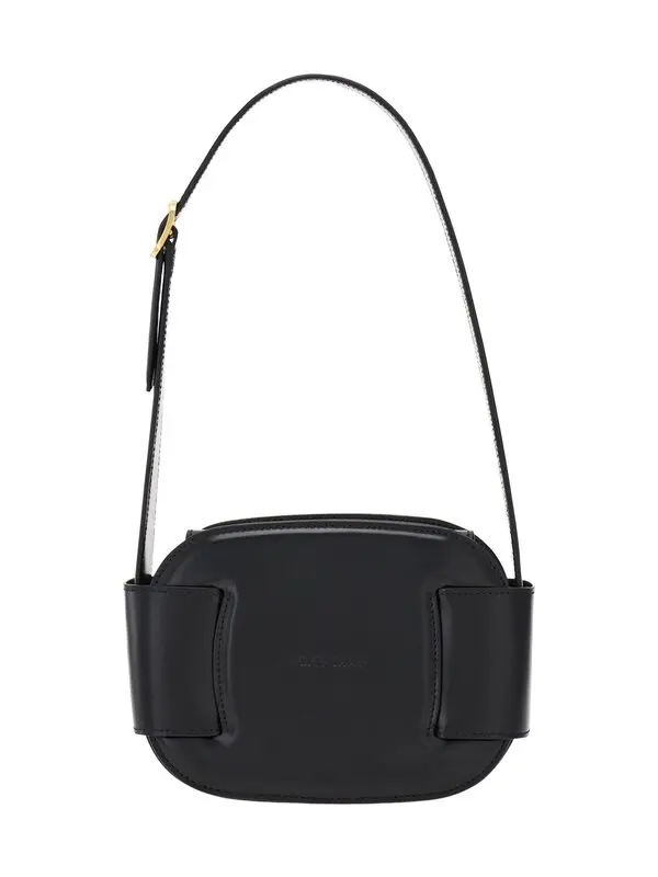 FERRAGAMO Calfskin Minibag - Black