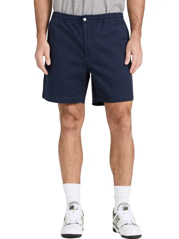 Ralph Lauren Classic Fit Stretch Chino Prepster Shorts - Nautical