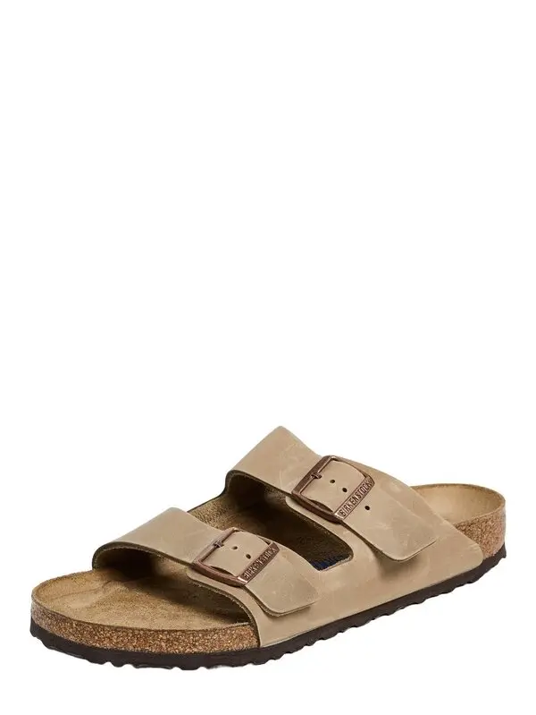 BIRKENSTOCK Arizona Soft Footbed Sandals - Tobacco