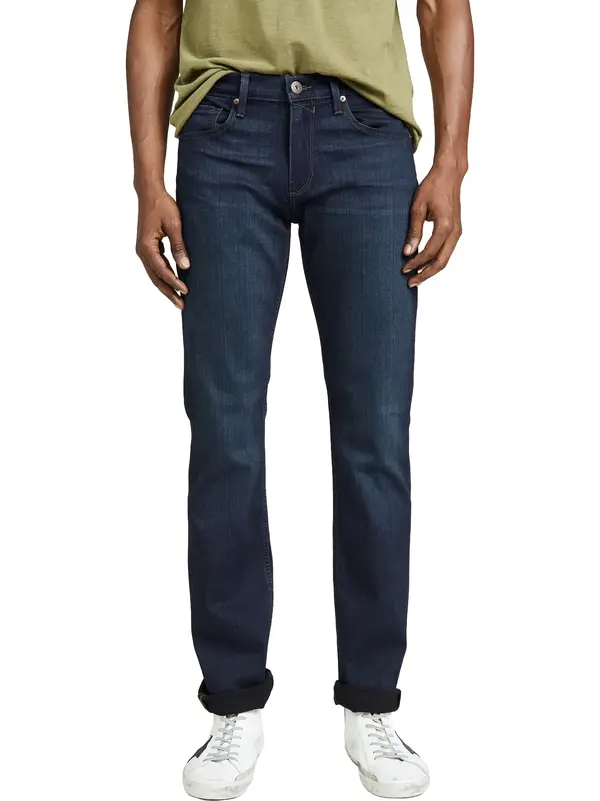 Paige Federal Transcend Slim Straight Jeans - Russ