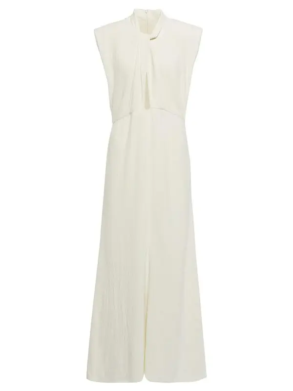 Isabel Marant Étoile Rabea Crêpe Midi Dress - White