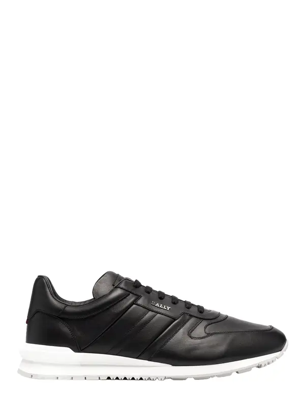 Bally Logo-plaque Low-top Sneakers - Black