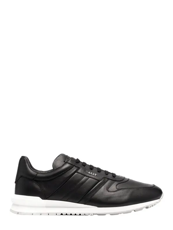 Bally Logo-plaque Low-top Sneakers - Black