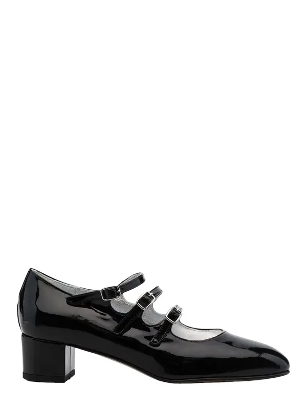 CAREL Kina 40mm Buckled Pumps - Black