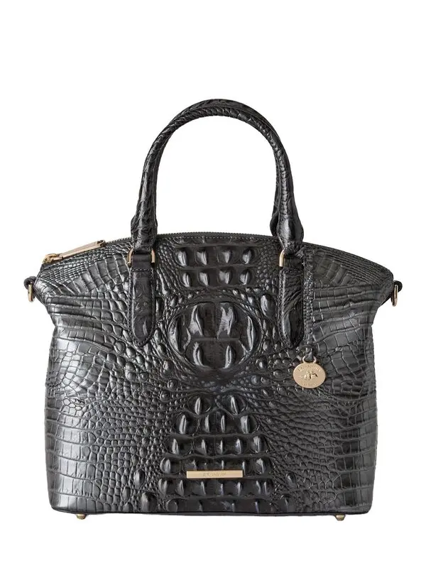 Brahmin Duxbury Satchel - Charcoal Melbourne
