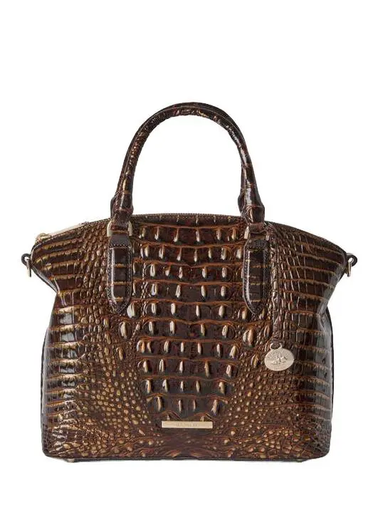 Brahmin Duxbury Satchel - Chocolate