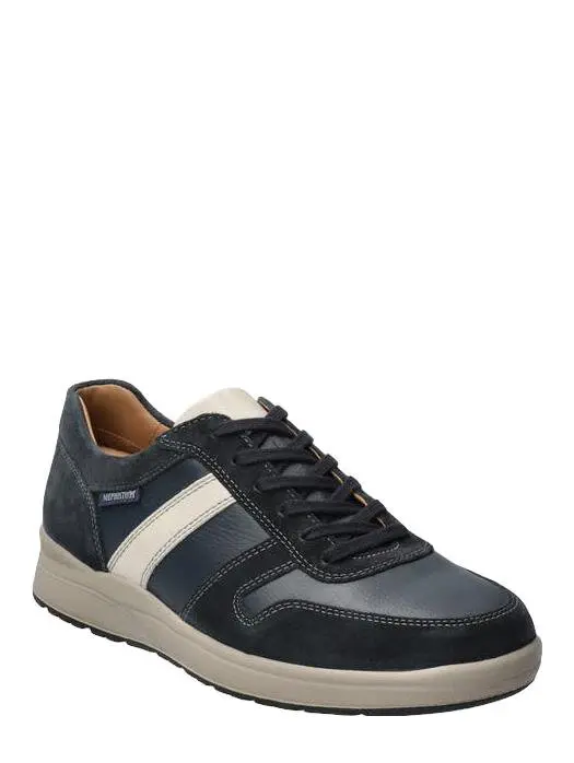 Mephisto Vito Leather Sneaker - Blue