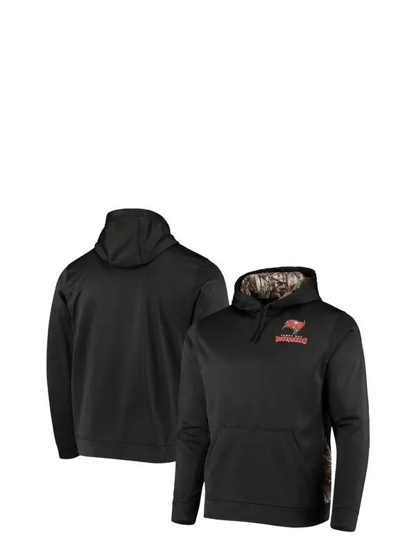 DUNBROOKE Tampa Bay Buccaneers Logo Ranger Pullover Hoodie - Black