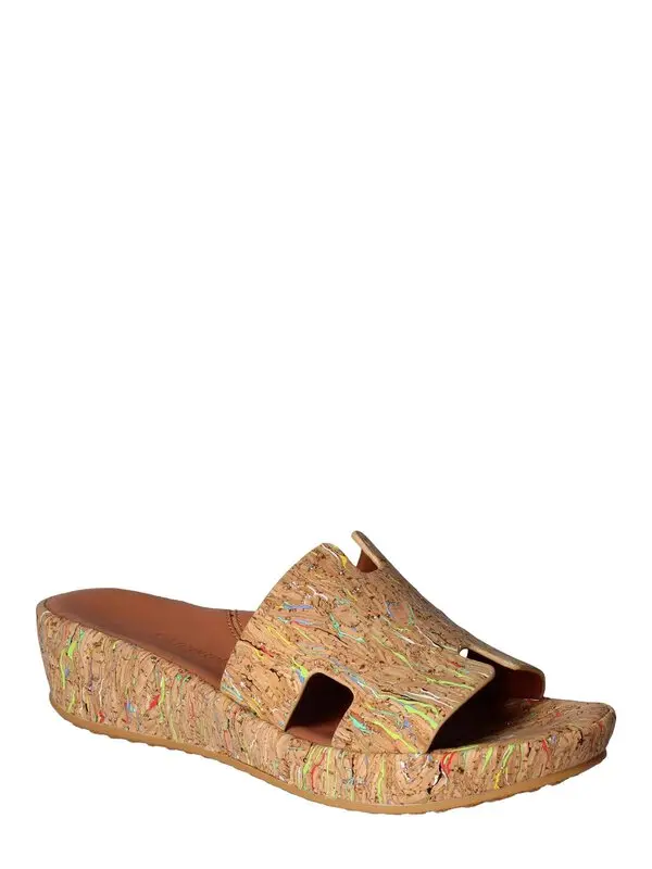 L'AMOUR DES PIEDS Catiana Platform Sandal - Bright Multi C