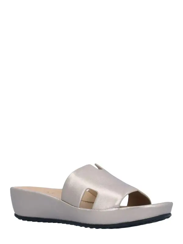 L'AMOUR DES PIEDS Catiana Platform Sandal - Champagne