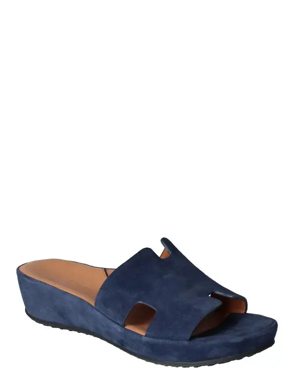 L'AMOUR DES PIEDS Catiana Platform Sandal - Navy