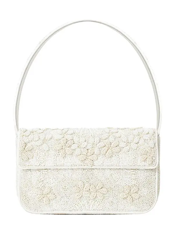 Staud Tommy Beaded Shoulder Bag - Garden Party