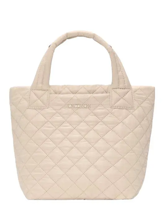 Mz Wallace Mini Metro Deluxe Tote - Sand