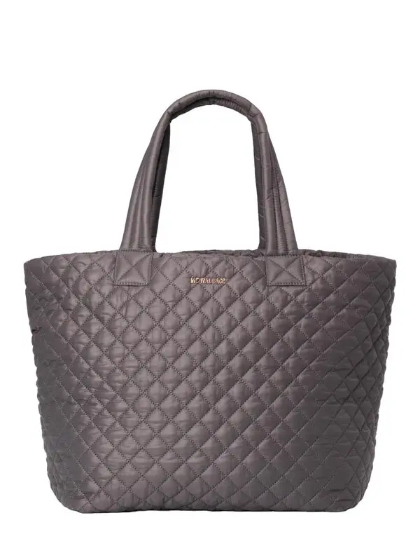 Mz Wallace Deluxe Large Metro Tote - Medium Gray