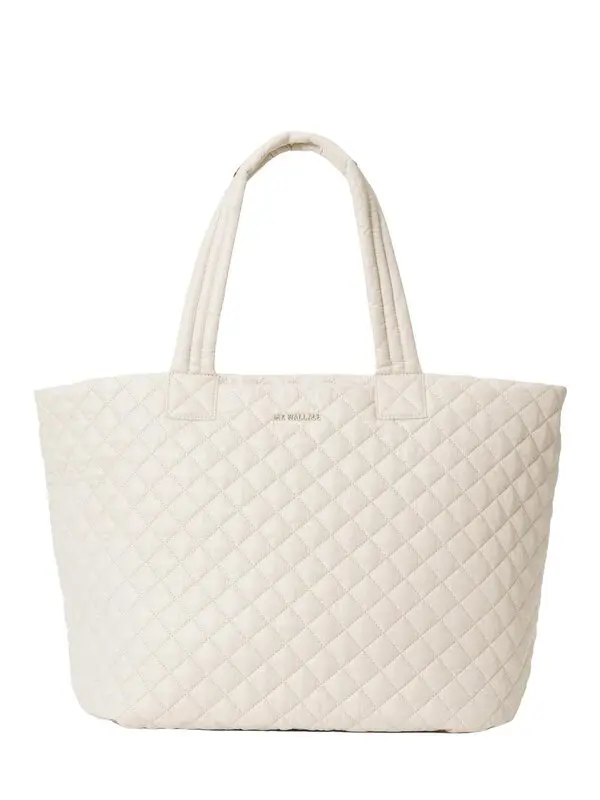 Mz Wallace Deluxe Large Metro Tote - Sandshell